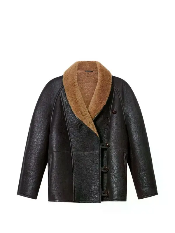 Isabel Marant Étoile Camber Shearling Coat - Brown