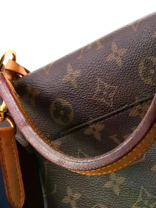 LOUIS VUITTON Cluny Top Handle Bag Monogram Canvas Mm Shoulder Bag