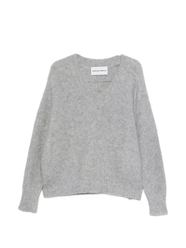 EMERSON RENALDI V-neck Knitted Sweater
