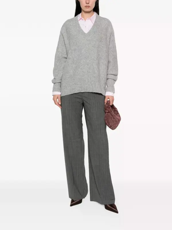 EMERSON RENALDI V-neck Knitted Sweater