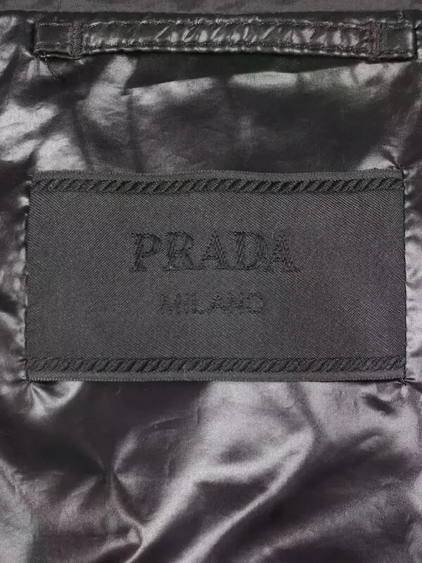 Prada 2010s Triangle Logo Jacket