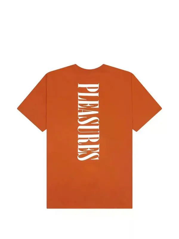 PLEASURES Logo-print T-shirt