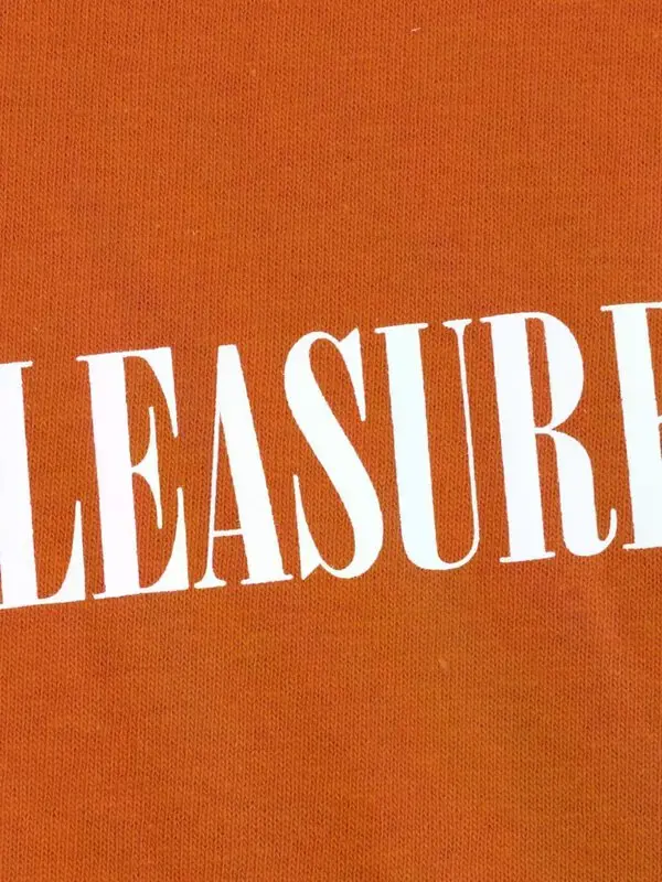 PLEASURES Logo-print T-shirt