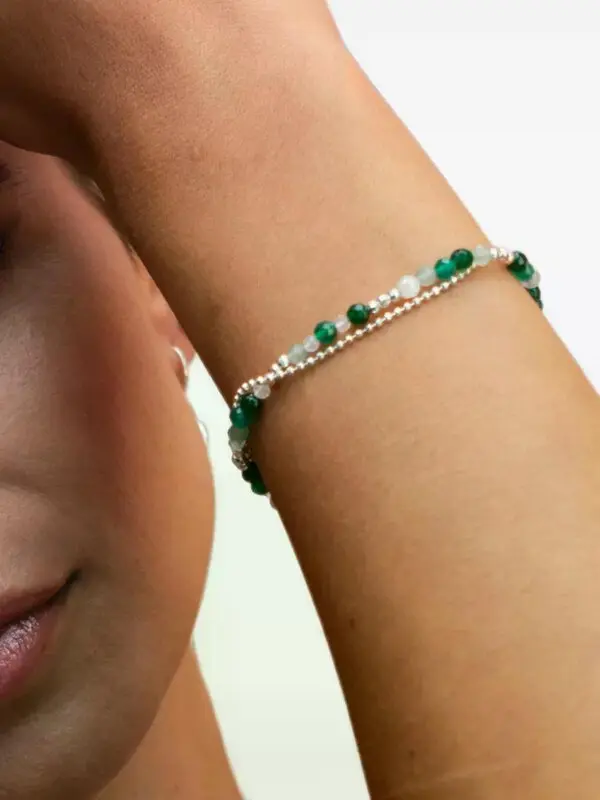 DOWER & HALL Sterling Beaded Bracelet - Silver