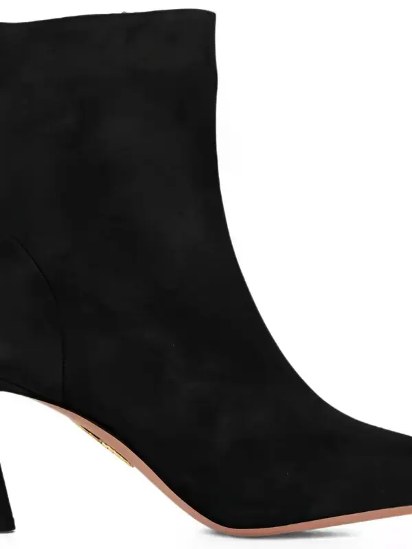 AQUAZZURA Amore Suede Ankle Boots