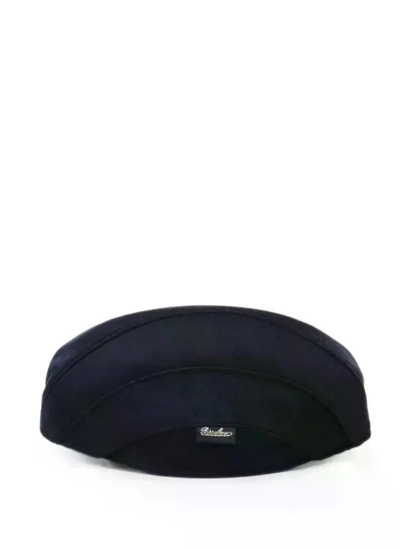 Borsalino Vincenzo Cashmere Flat Cap - Blue
