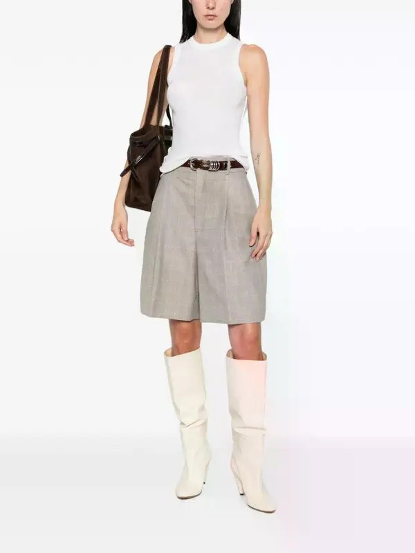 EMERSON RENALDI Ribbed-knit T-shirt
