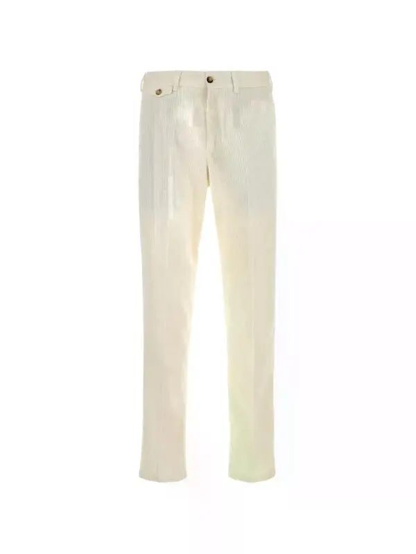 PT TORINO Corduroy Trousers - White