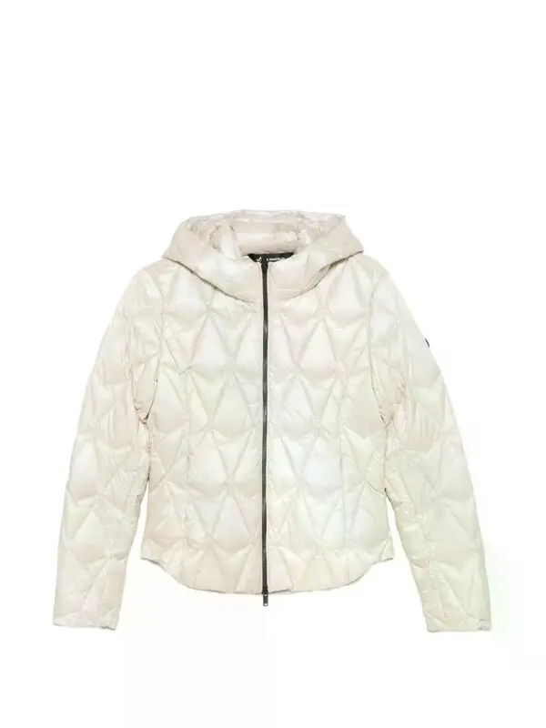 Moose Knuckles Iceberg Quilted Hooded Jacket - Neutrals