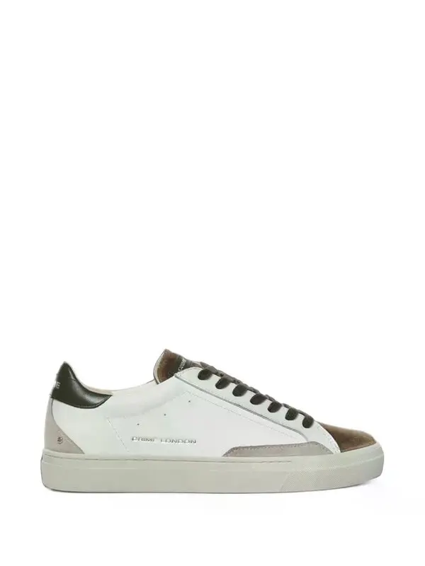 CRIME LONDON Essential Lace-up Sneakers - White
