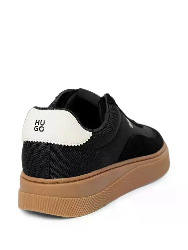 Hugo Panelled Logo Patch Sneakers