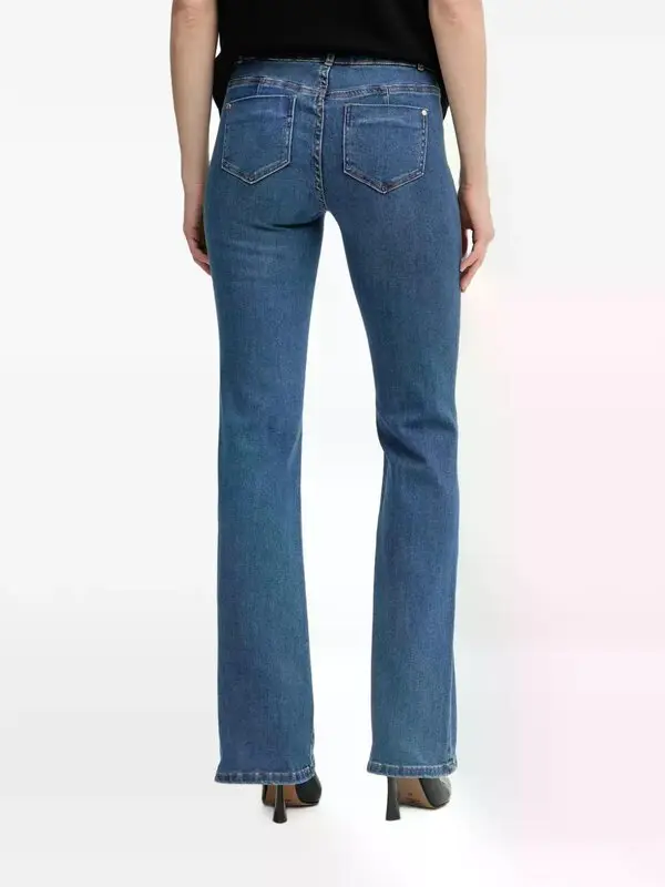 MORGAN Button-detail Pocket-flap Jeans