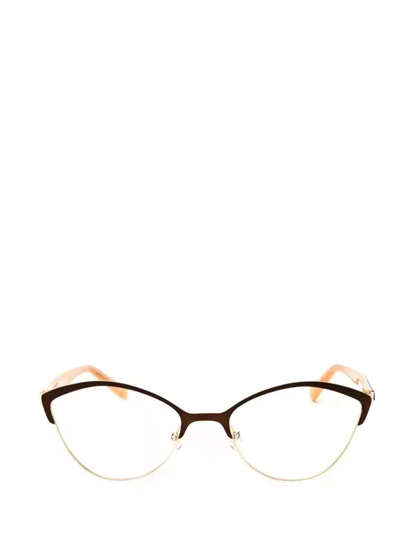 LIZ CLAIBORNE Cat Eye Eyeglasses - Brown
