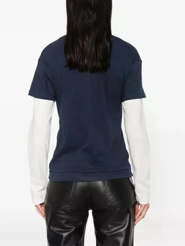 EB DENIM Rory Layered Top - Blue