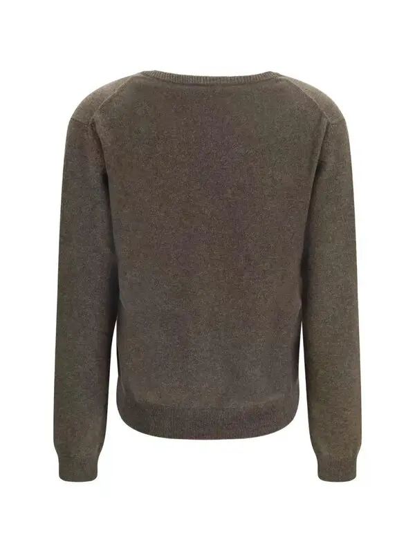 Loro Piana Classic Ribbed-knit V-neck Sweater