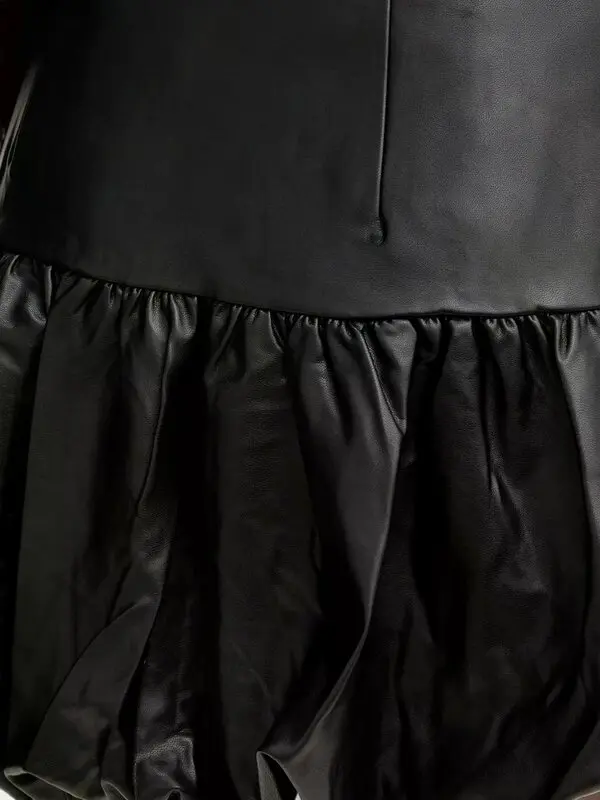 MORGAN Bubble-hem Mini Skirt