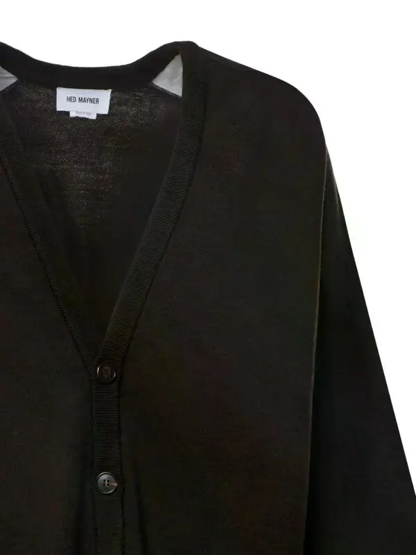 HED MAYNER Button-up V-neck Cardigan
