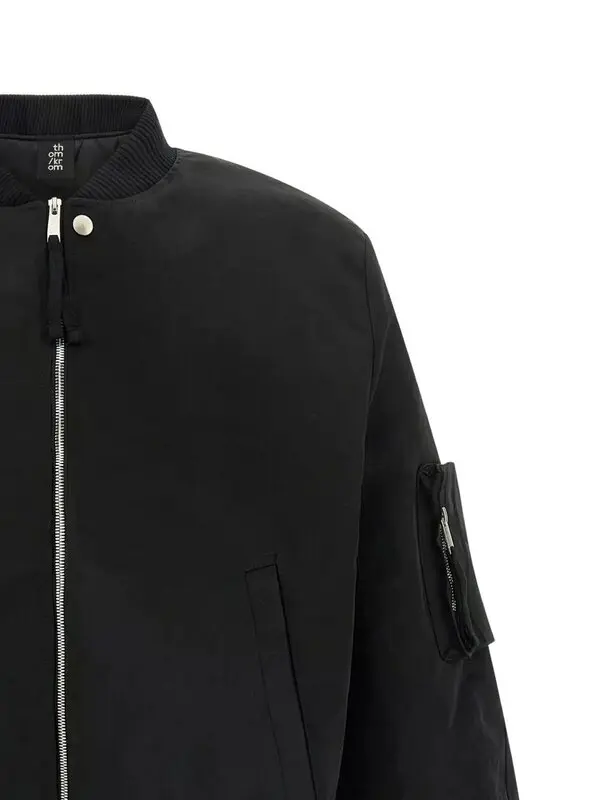 THOM KROM Bomber Jacket With Zip-up Front