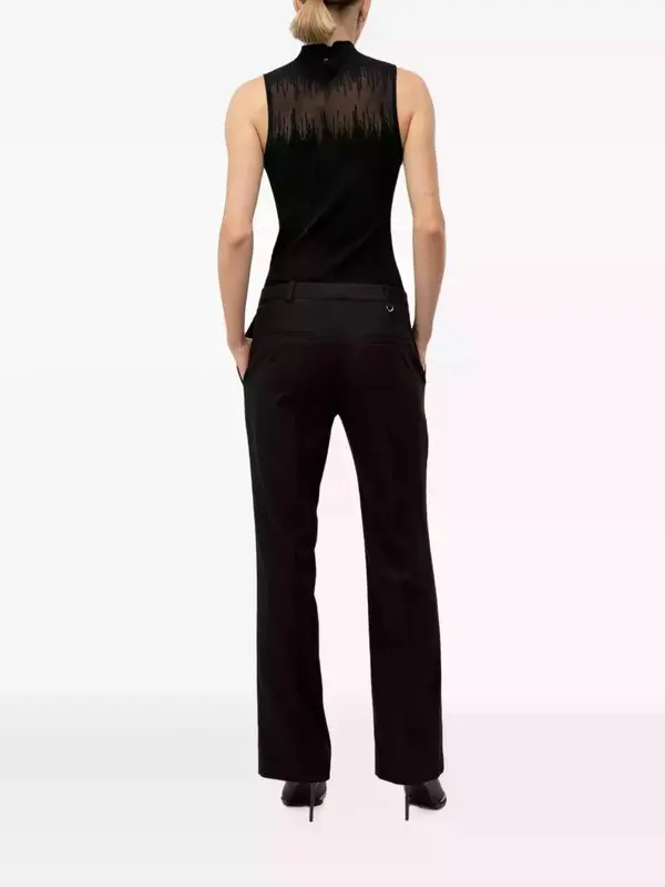 Hugo Pressed-crease Straight-leg Trousers