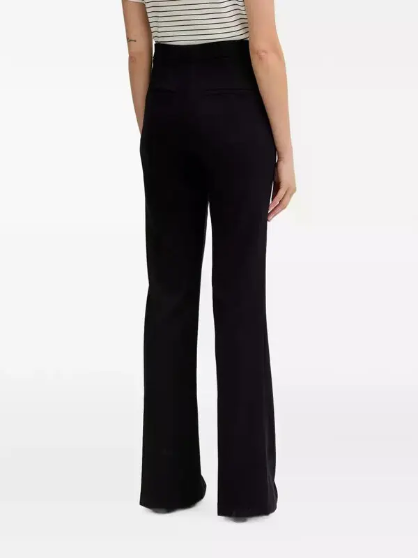 MORGAN Pressed-crease Flared Trousers