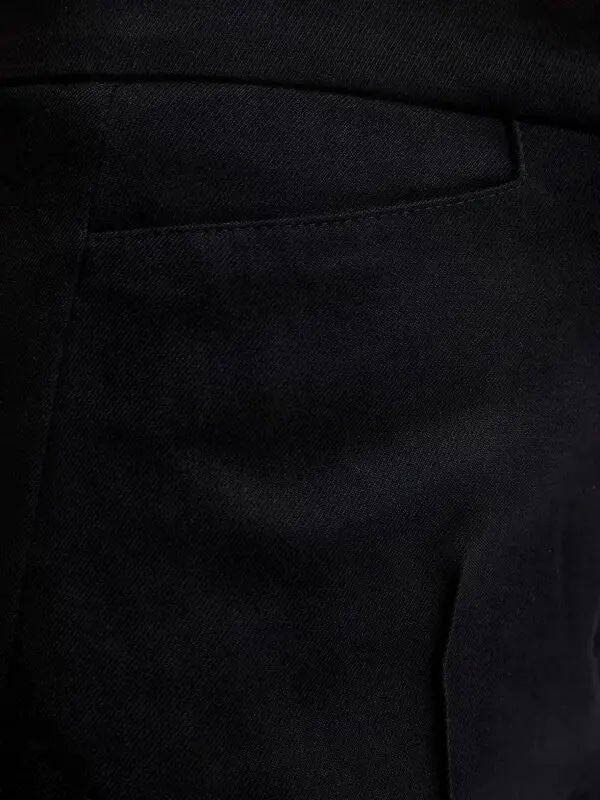 MORGAN Pressed-crease Flared Trousers