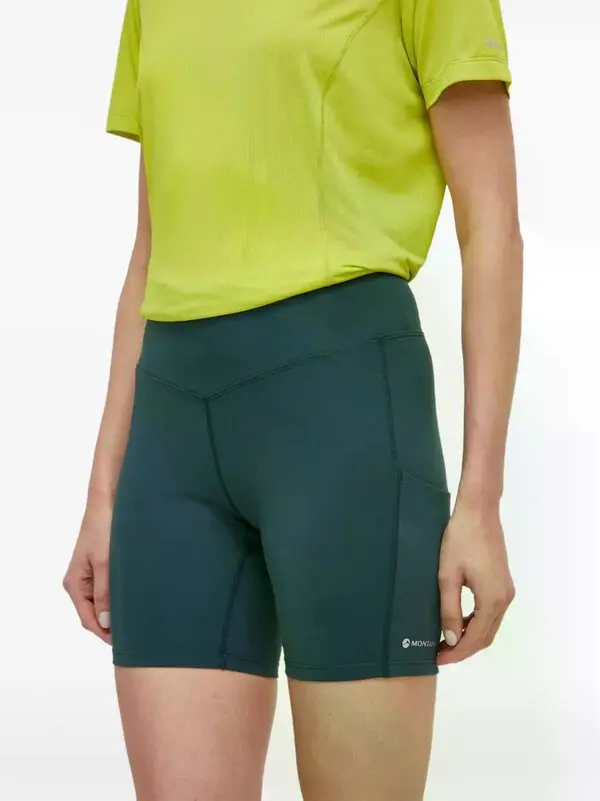 MONTANE Ineo Lite Logo-print Shorts - Green