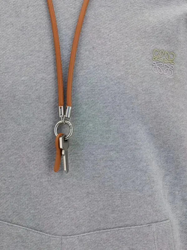 Loewe Anagram-embroidered Key-detail Hoodie