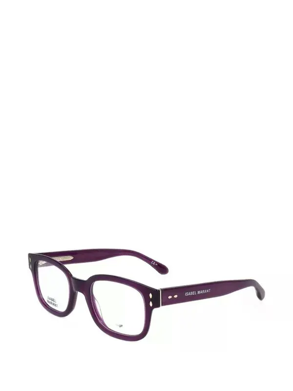Isabel Marant Square-frame Glasses - Purple