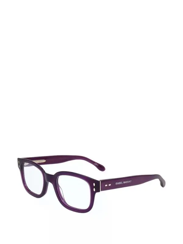 Isabel Marant Square Frame Eyeglasses - Purple