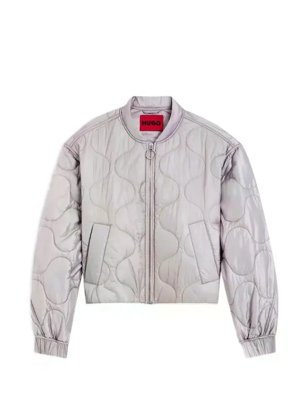 Hugo Water-repellent Quilted Jacket - Grey