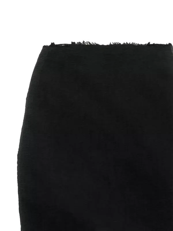 MARC LE BIHAN Textured Finish Maxi Skirt
