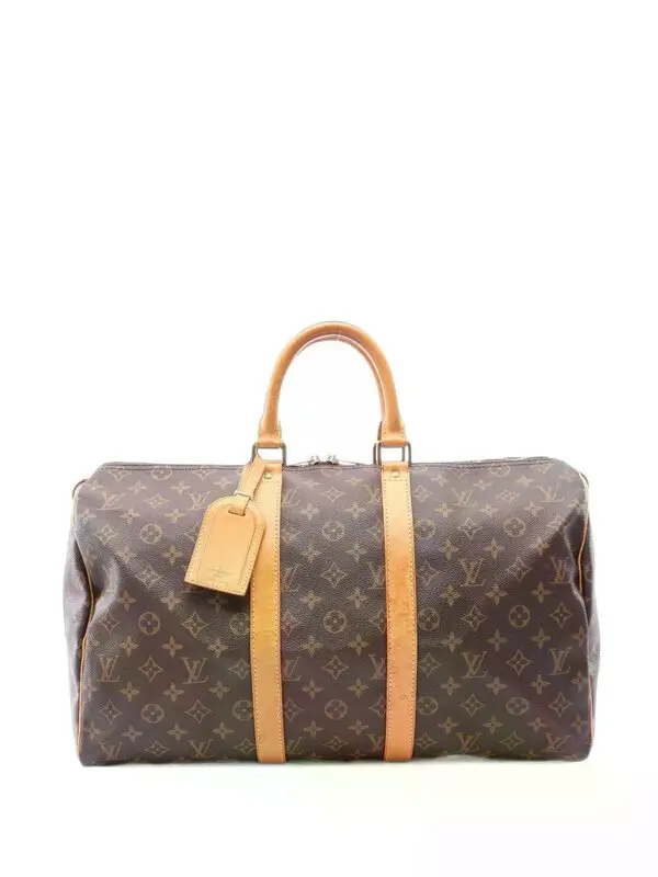 LOUIS VUITTON Monogram Keepall 45 Boston Luggage Bag