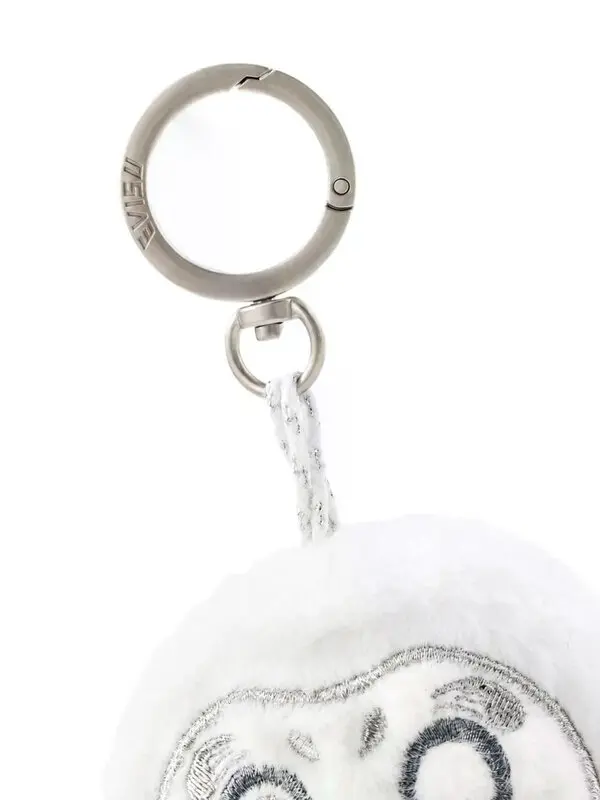 EVISU Faux-fur Daruma Keyring