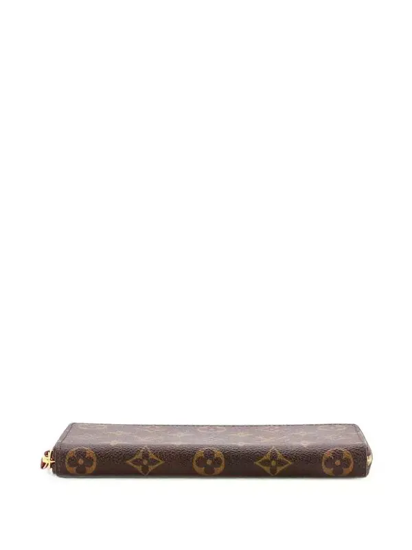 LOUIS VUITTON Clemence Wallet Monogram Canvas Small Wallets