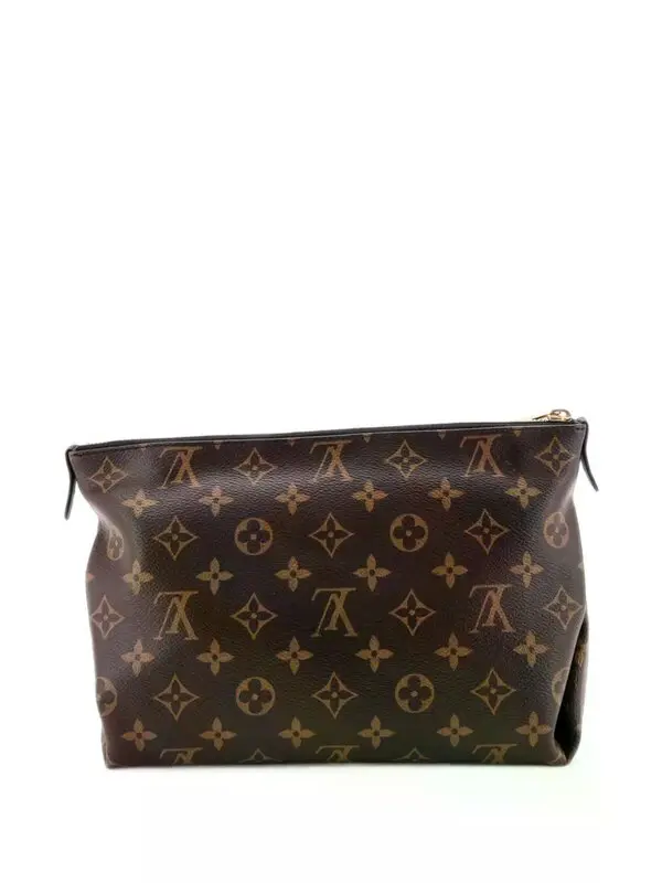 LOUIS VUITTON Monogram Canvas Pallas Beauty Case - Black