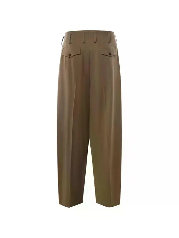 HED MAYNER Pleated Button-fastening Trousers