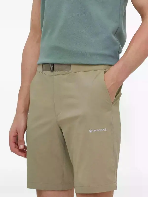 MONTANE Tenacity Lite Belted Logo-print Shorts