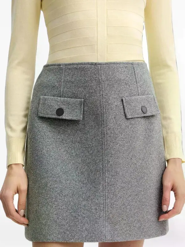 MORGAN Button-detail Mini Skirt