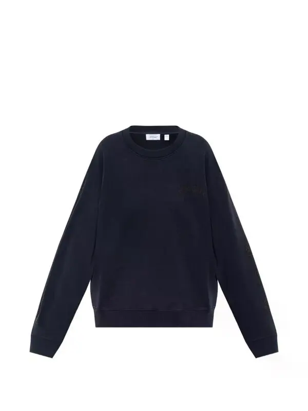 Off-White Logo Embroidered Sweatshirt - Blue