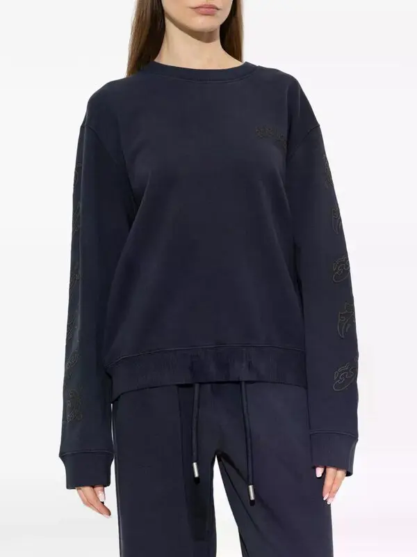 Off-White Logo Embroidered Sweatshirt