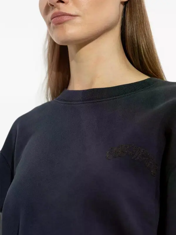 Off-White Logo Embroidered Sweatshirt