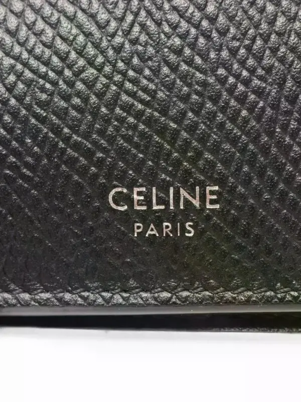 Celine 2010s Bi-fold Leather Wallet