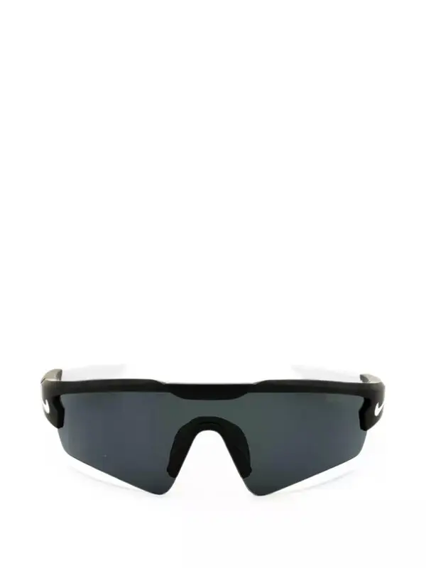 Nike Sports Rectangle Frame Sunglasses - Black