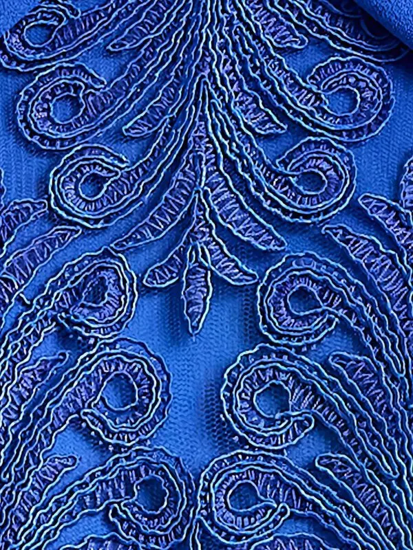 Tadashi Shoji Lace-panelled Cold-shoulder Maxi Dress