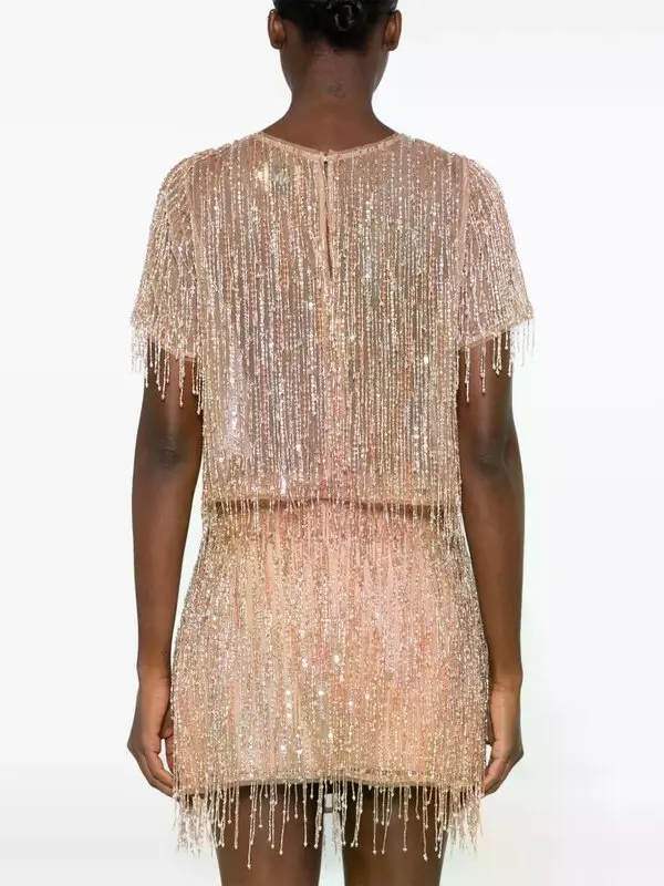 Aje Glisten Embellished Top