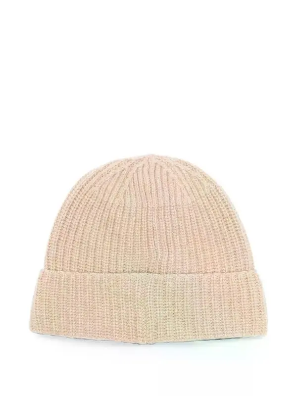 Stone Island Logo-patch Beanie Hat