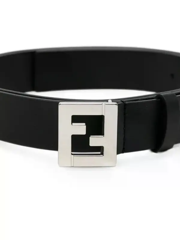 Fendi Ff Logo Buckle Belt