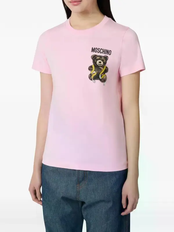 Moschino Teddy Bear Organic-cotton Jersey T-shirt