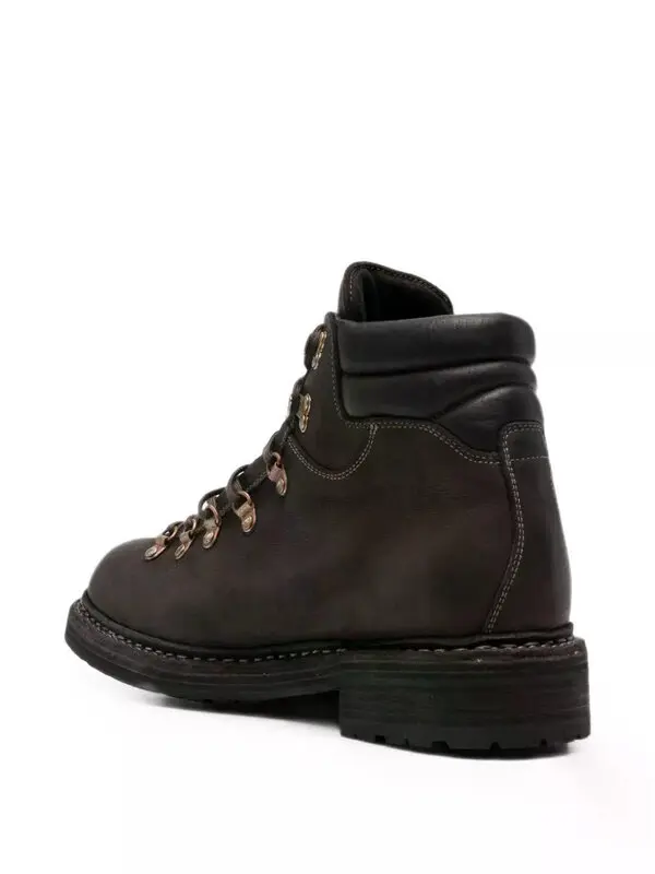 Guidi Lace-up Leather Hiking Boots