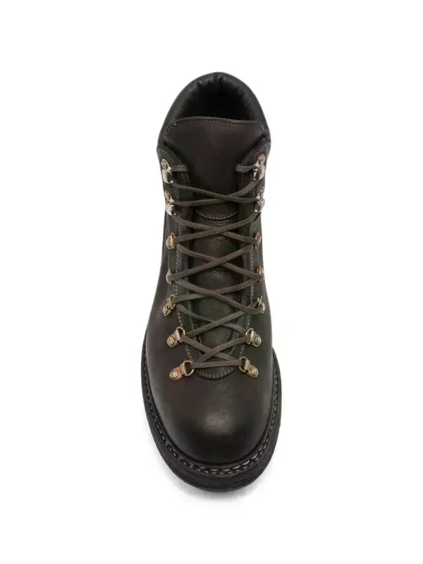 Guidi Lace-up Leather Hiking Boots